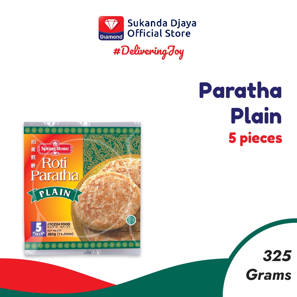 Jual Spring Home TYJ Paratha Plain 325 gr | Shopee Indonesia