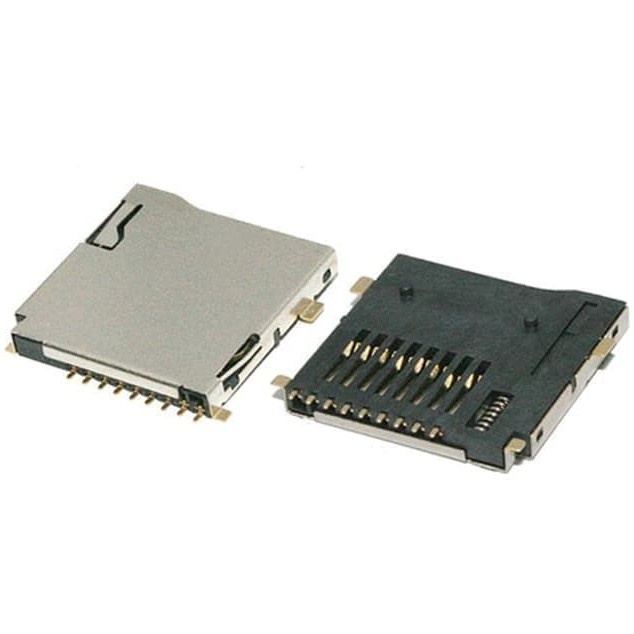 Jual Micro SD card sdcard Reader Adapter Connector TF Slot socket PCB ...