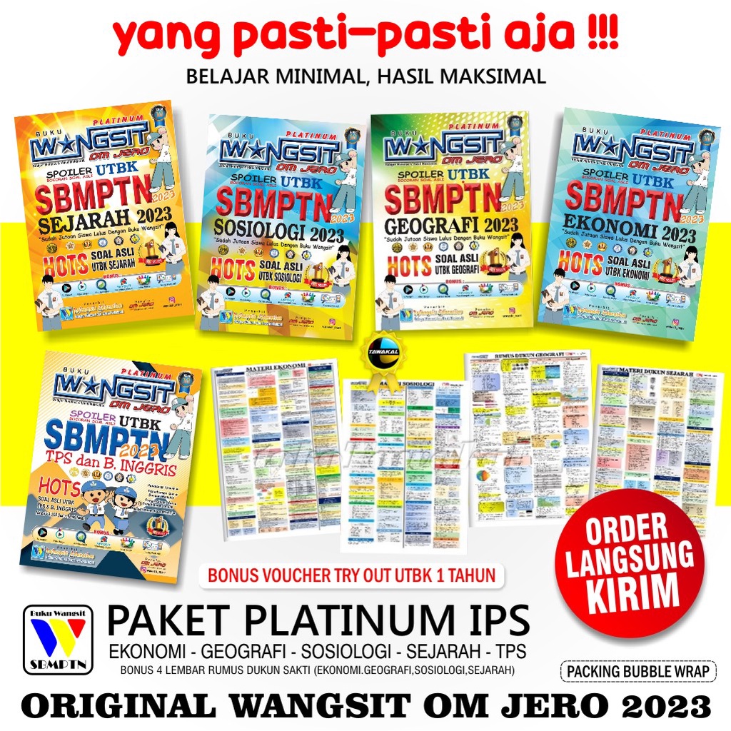 Jual Buku Wangsit UTBK SBMPTN 2023 / Buku Wangsit SNBT 2023 / Buku ... Jual Buku Wangsit UTBK SBMPTN 2023 / Buku Wangsit SNBT 2023 / Buku ...