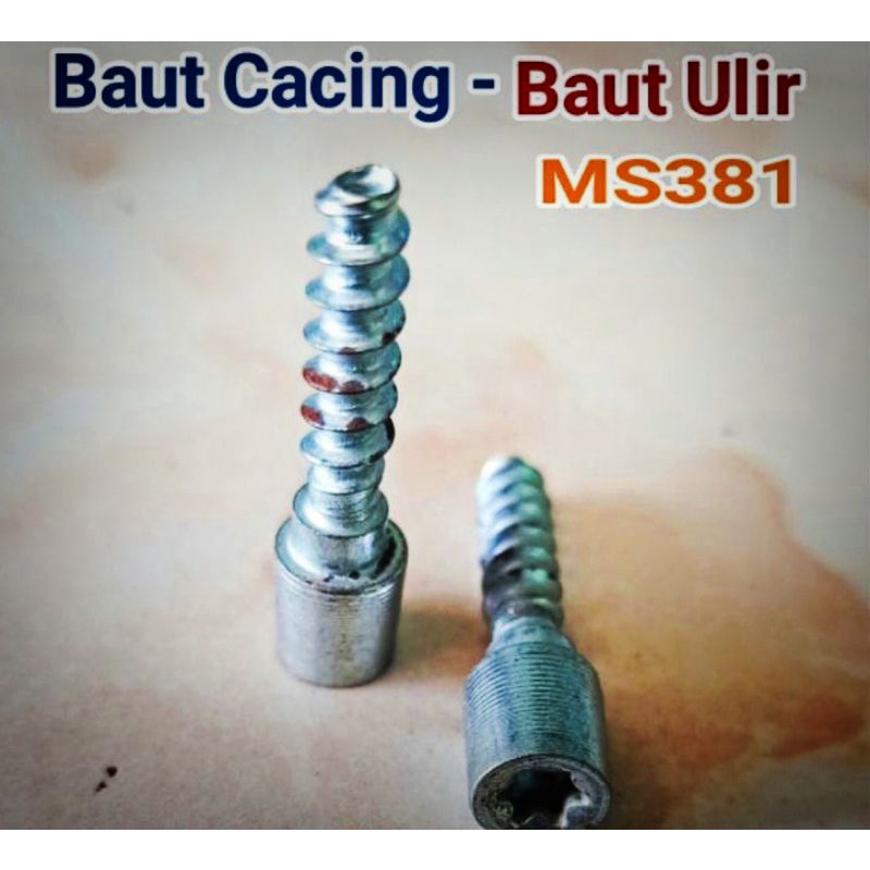 Jual baut Cacing baut ulir Chainsaw ms381 | Shopee Indonesia