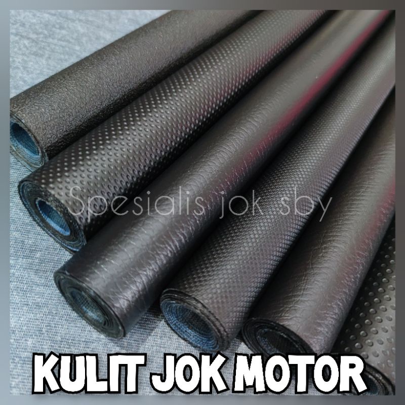 Jual Kulit jok motor polos hitam AMPLAS, BIJI KOPI , MIO SOUL , BIG DOT ...