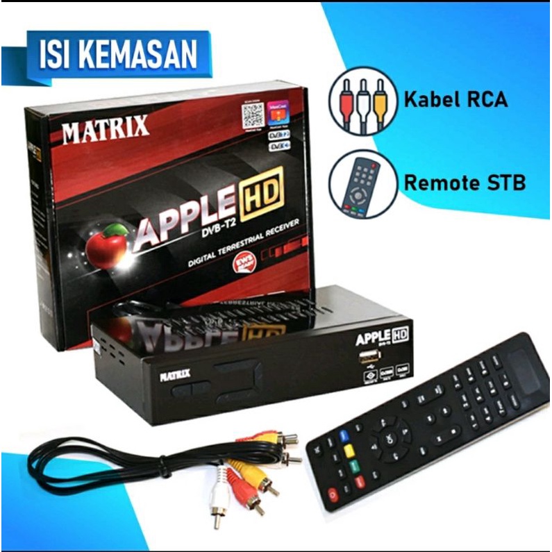 Jual SET TOP BOX MATRIX SIARAN DIGITAL DUS MERAH | Shopee Indonesia