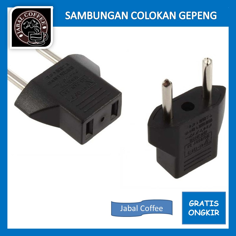Jual Colokan Sambungan Gepeng / Over Steker Adaptor Sambungan Adaptor ...