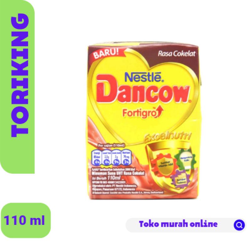 Jual DANCOW SUSU UHT 110ml | Shopee Indonesia