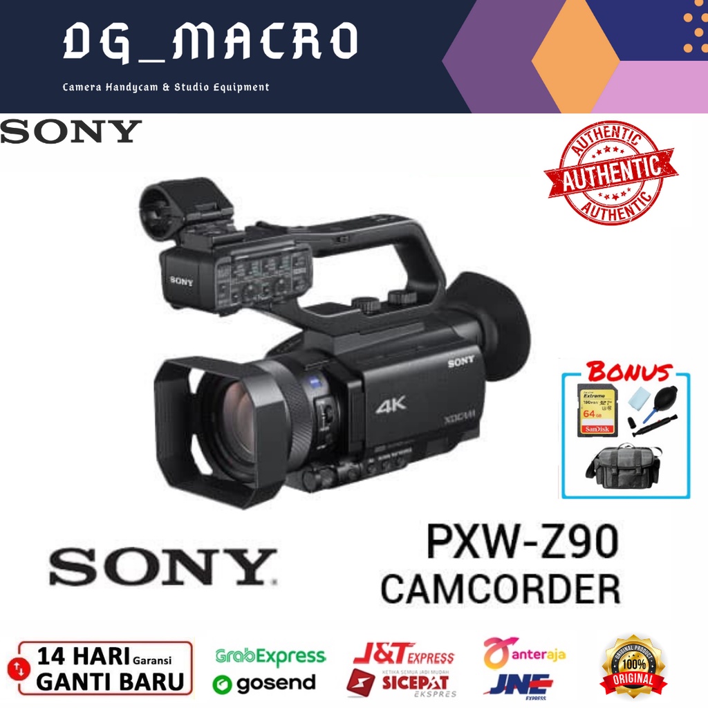 Jual Sony PXW-Z90 4K HDR XDCAM with Fast Hybrid AF | Shopee Indonesia