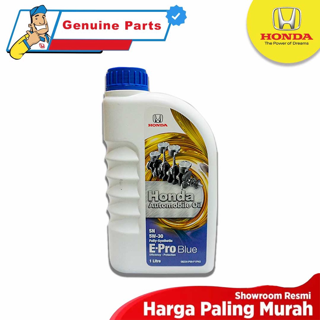 Jual Oli Mobil Honda E-Pro Blue 5W-30 1Liter 08234P99F1PND | Shopee ...