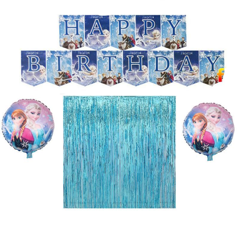 Jual FROZEN Paket perlengkapan dekorasi pesta ulang tahun Frozen ...