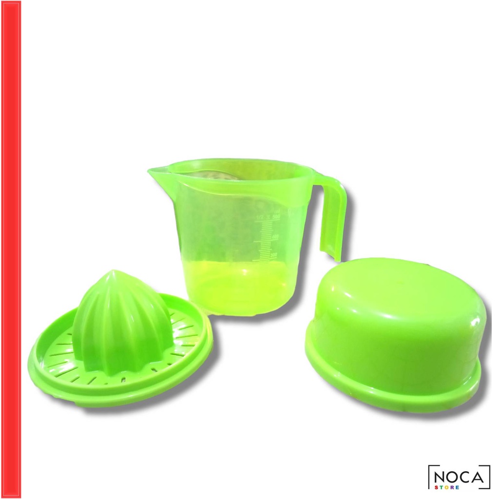Jual Perasan Jeruk Plastik JASJUS Set 3in1 Alat Peras Lemon Manual ...