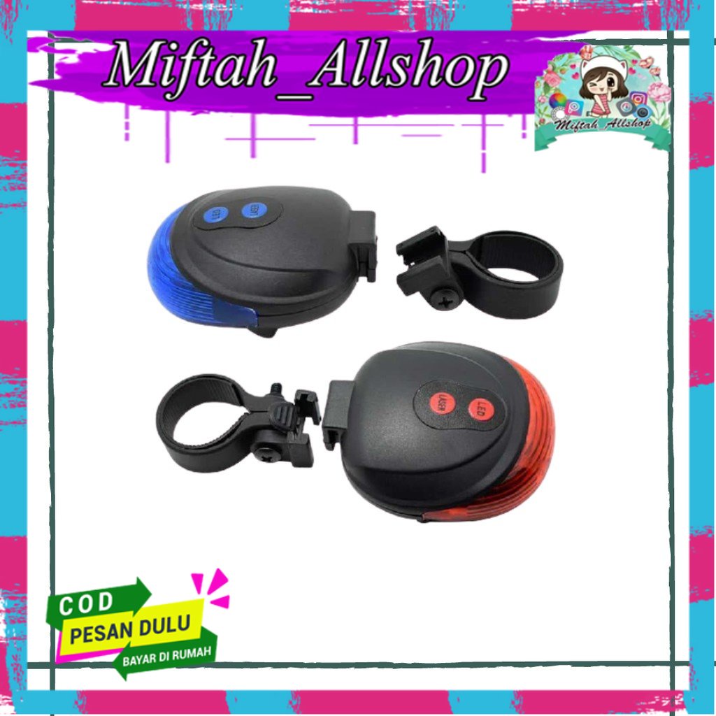 Jual LAMPU SEPEDA LASER / ACC SEPEDA | Shopee Indonesia