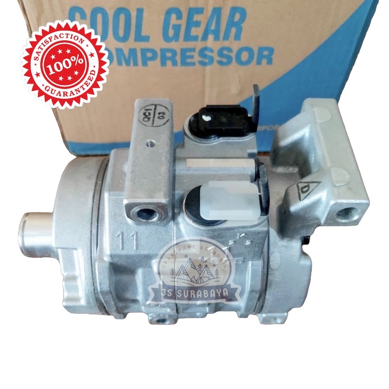 Jual Kompresor Compresor Ac Toyota Vios Gen 1 Gen 2 Limo Denso Coolgear ...
