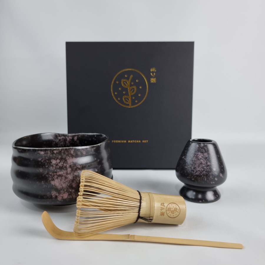 Jual ZenCha Premium Matcha Brewing Set Set of 4 Complete Matcha ...