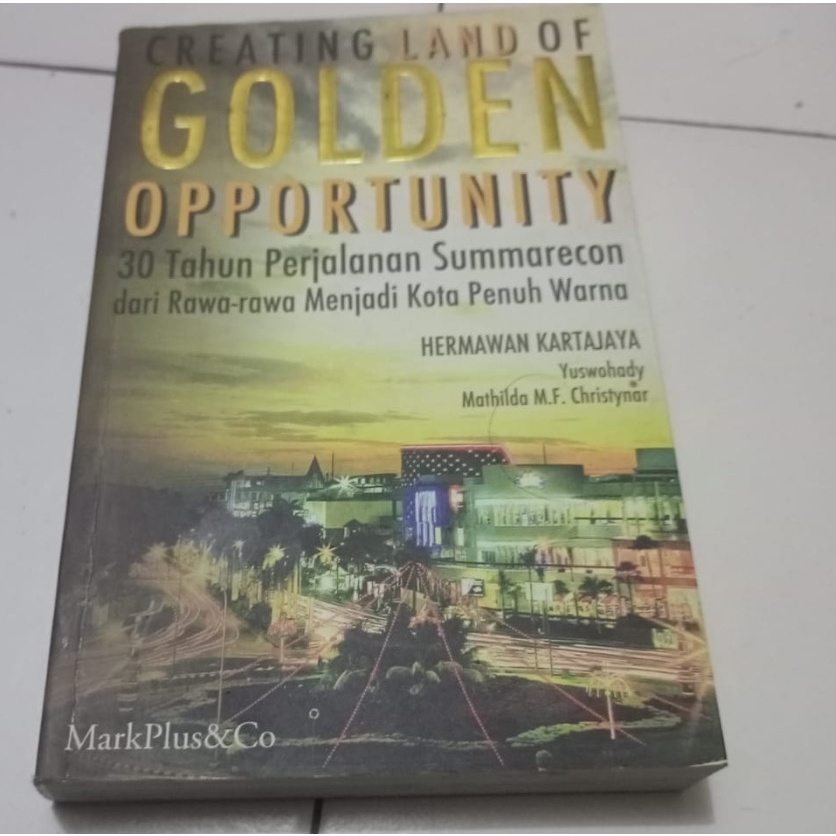 Jual CREATING LAND OF GOLDEN OPPORTUNITY | Shopee Indonesia