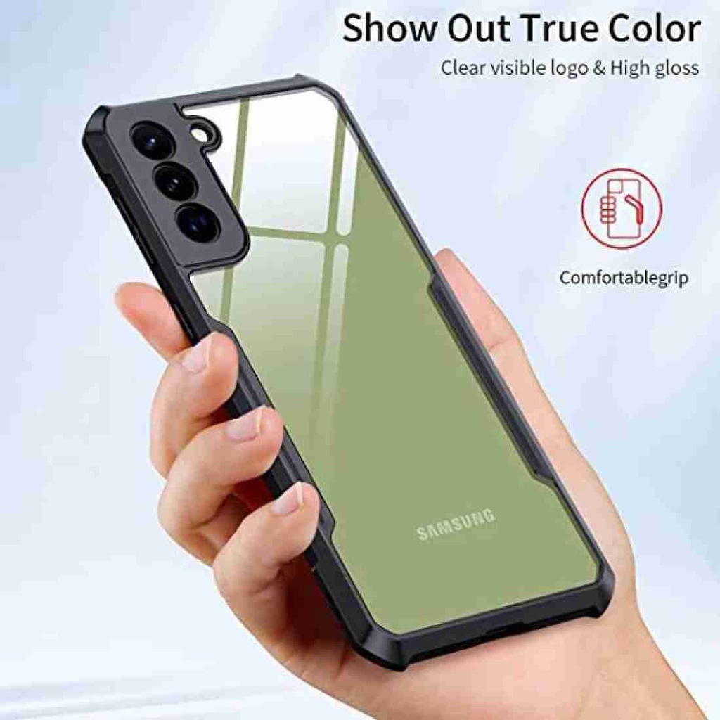 Jual Hardcase Samsung Galaxy S21 FE 5G Shockproof Transparent Premium ...