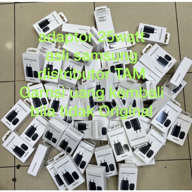 Jual Samsung Adapter 25 watt usb c Original 100% | Shopee Indonesia
