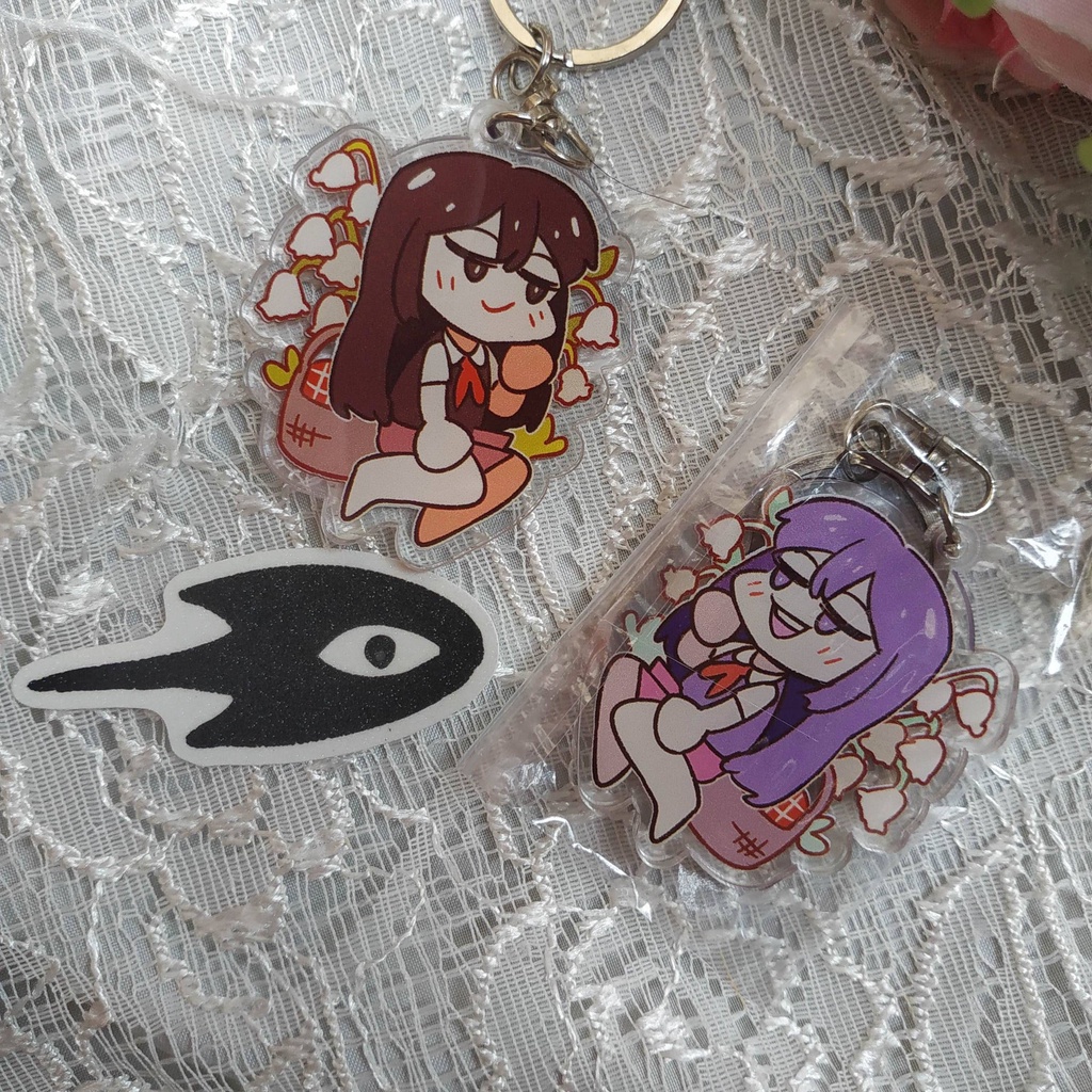 Jual Collectible Keychain acrylic & resin Omori original [ready stock ...