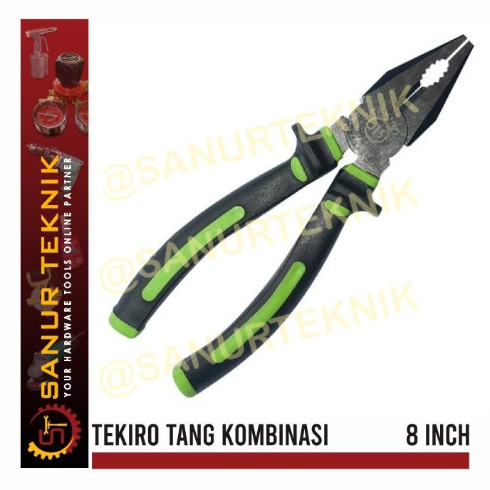 Jual Tang Kombinasi TEKIRO 8" / Linesman Pliers 8" / Tang 8 inch TEKIRO ...