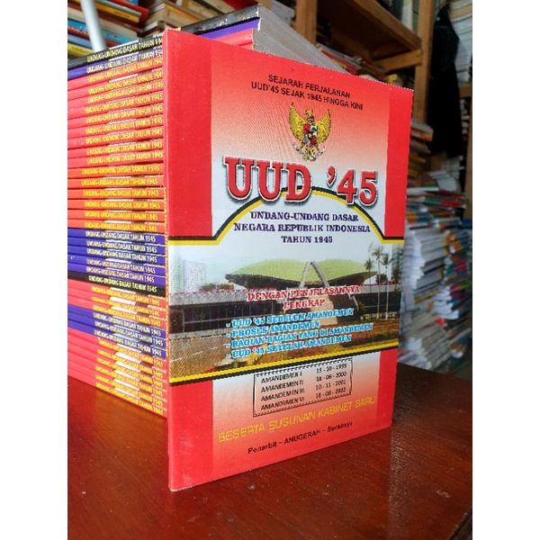 Jual buku A5 UUD Undang Undang Dasar 45 Amandemen Terbaru | Shopee ...