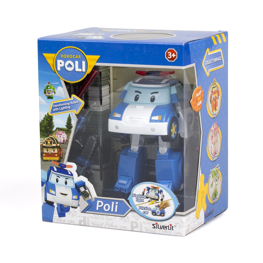 Jual Robocar Poli Transforming Robot With Lighting Poli 83094 Original ...