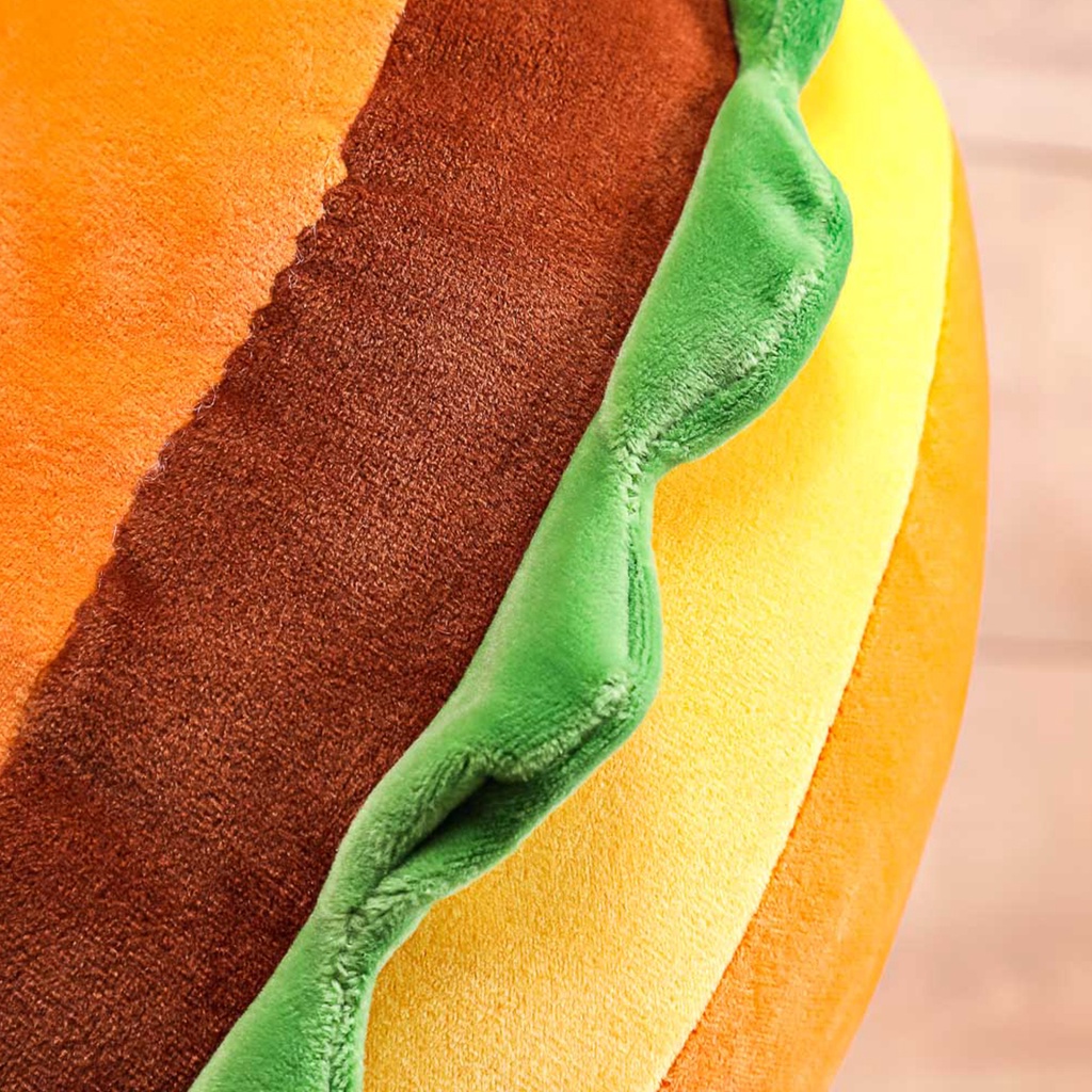 Jual MINISO Boneka Bantal Mainan Mewah Burger Lucu Boneka Anak Lembut ...