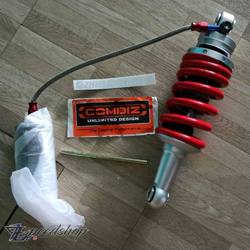 Jual shock belakang combiz monoshock 255mm honda nova sonic dash ...