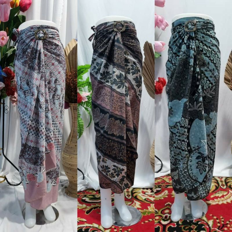 Jual Rok lilit batik/rok lilit/bawahan kebaya/rok kebaya batik/rok ...
