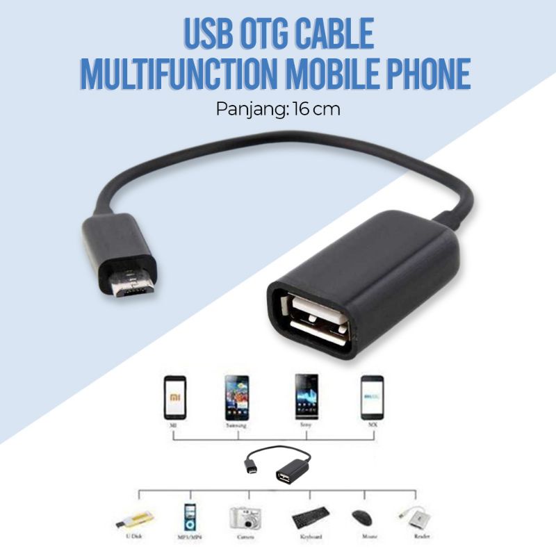 Jual USB OTG Cable For Android Phone | Shopee Indonesia