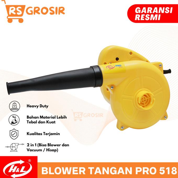 Jual Mesin Blower Tangan Hand Blower Pro 518 Peniup Debu Pengering ...