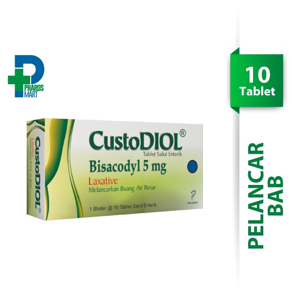 Jual Custodiol Bisacodyl 5 mg Box @10 Tablet | Shopee Indonesia