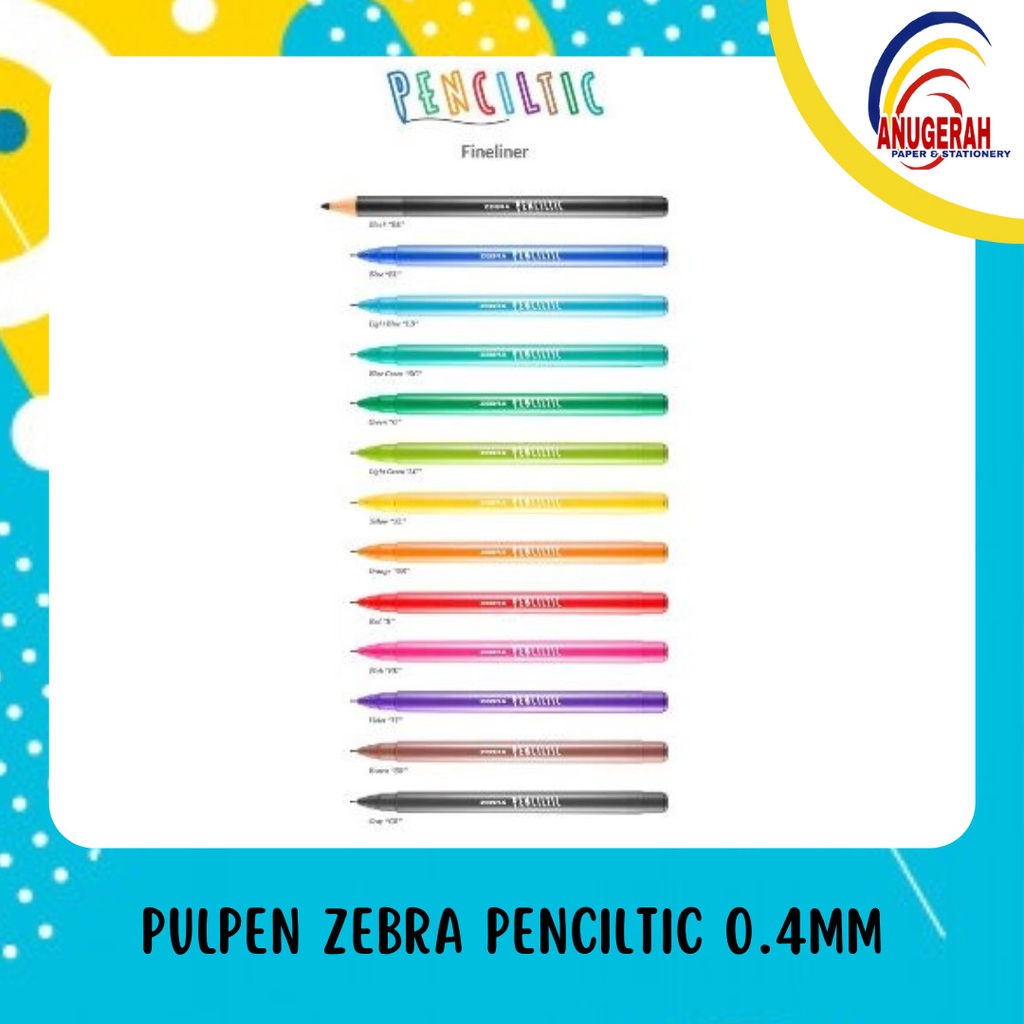 Jual PULPEN ZEBRA PENCILTIC 0.4MM (PCS) | Shopee Indonesia