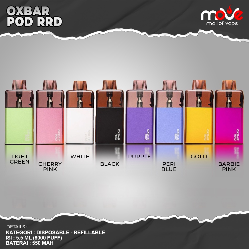Jual Oxbar RRD Pod By Oxva 100% Authentic | Shopee Indonesia