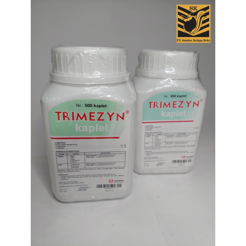 Jual Trimezyn 500 Kaplet (medion) | Shopee Indonesia