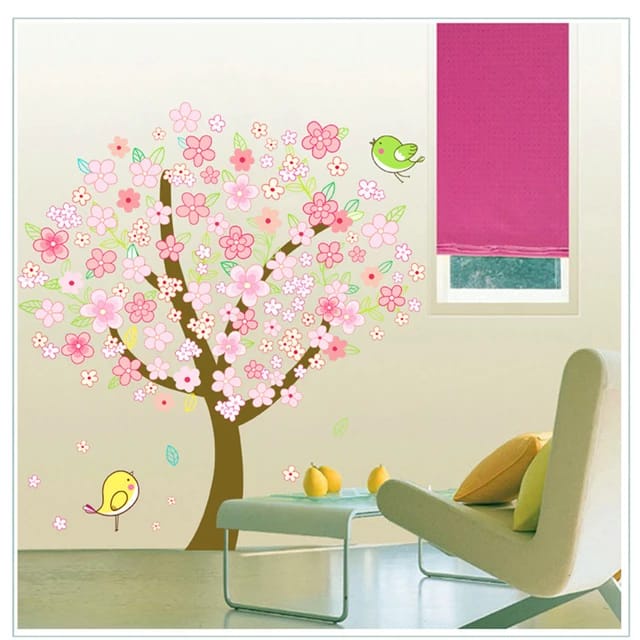 Jual STAP Wallsticker Cute sakura XY1131 Wall Stiker Dinding | Shopee ...
