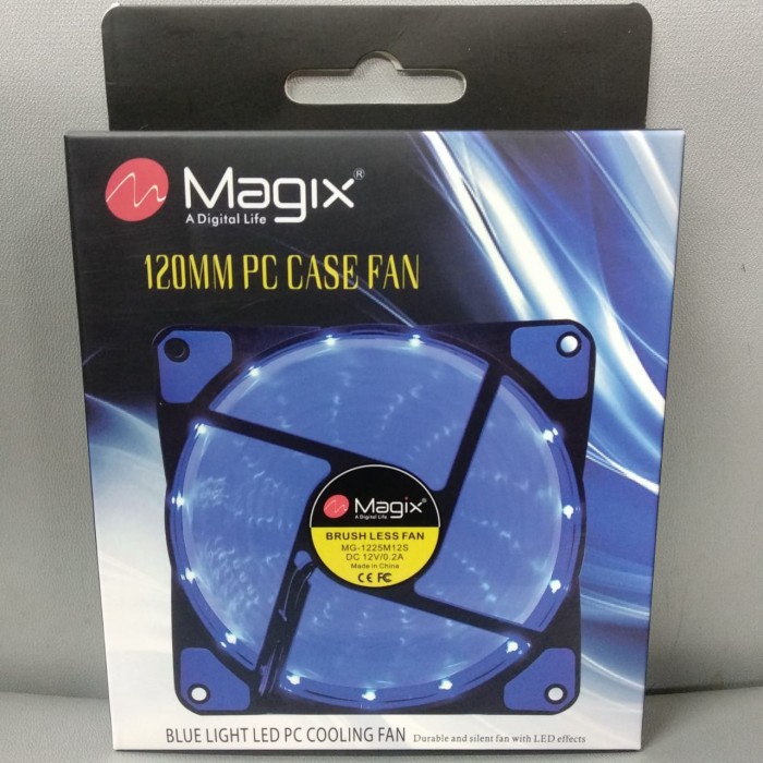 Jual Gilaa!!! Fan Case 12Cm Lampu Magix 120Mm Pc Case Fan Casing Led 12 ...