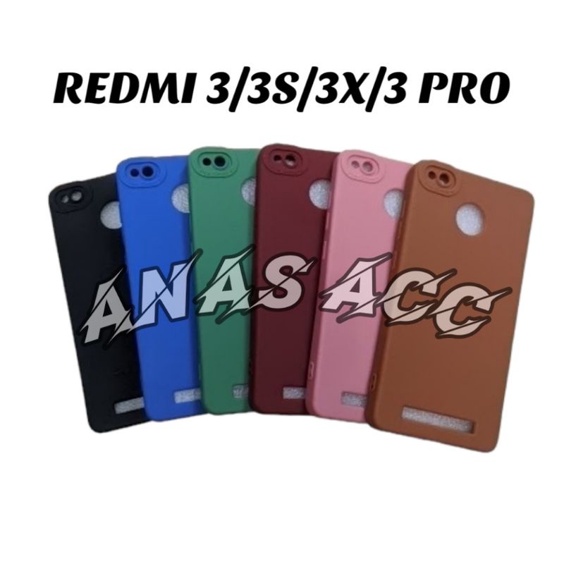 Jual SLICON/SOFTCASE REDMI 3/3X/3S/3 PRO SOFT CASE EDGE MACARON TPU PRO CAMERA | Shopee Indonesia