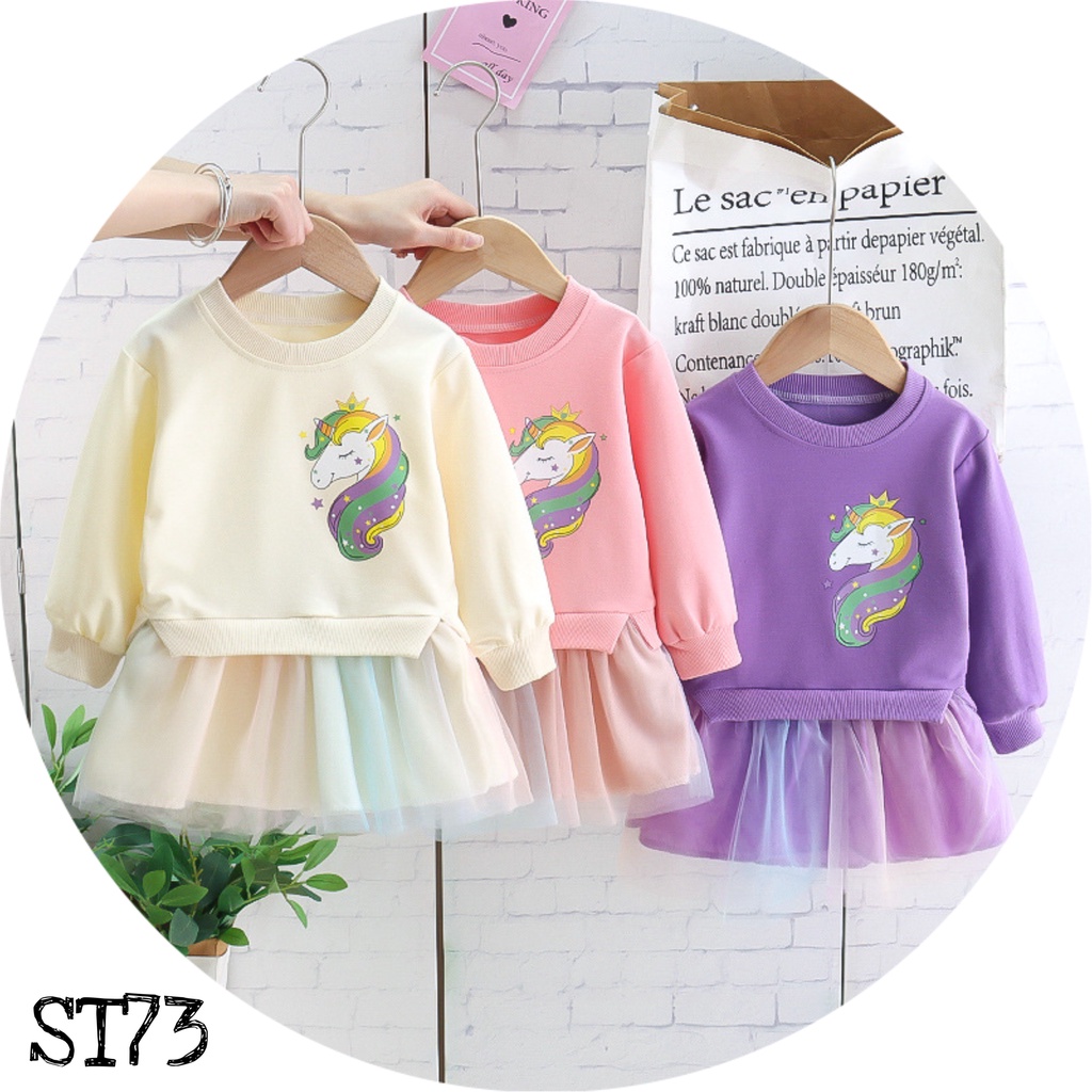 Jual BABYPOTATO - Dress Anak Bayi motif ST73 | Shopee Indonesia