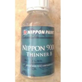 Jual Tiner B Nippon 9000 thinner B 0,5 liter Cat Kayu Minyak hi gloss | Shopee Indonesia