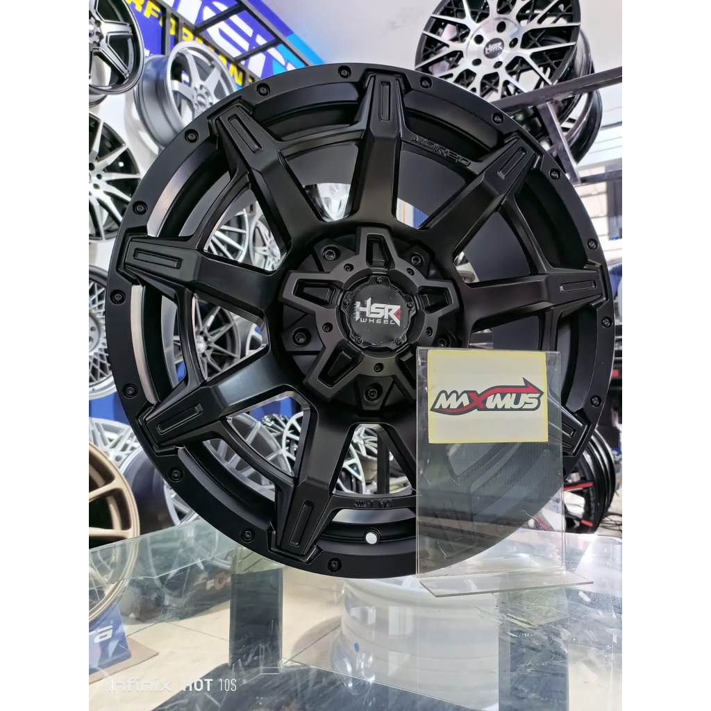 Jual VELG MOBIL TYPE OFF ROAD BIRA JA066 HSR R18X9 H6X139,7 ET18 MB ...