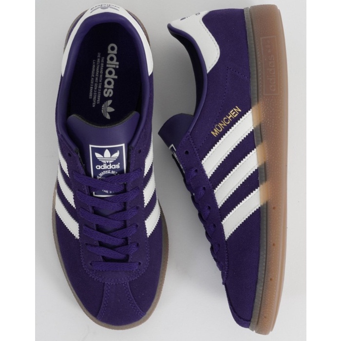 Jual Adidas Munchen Purple White Gumsole Exclusive ORIGINAL GW1400 ...