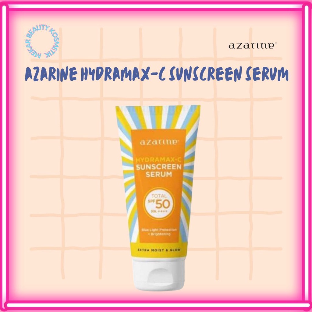 Jual AZARINE Hydramax-C Sunscreen Serum SPF50 PA++++ 40ml | Shopee ...