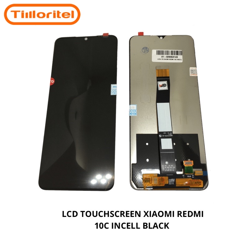 Jual LCD TOUCHSCREEN XIAOMI REDMI 10C INCELL BLACK | Shopee Indonesia