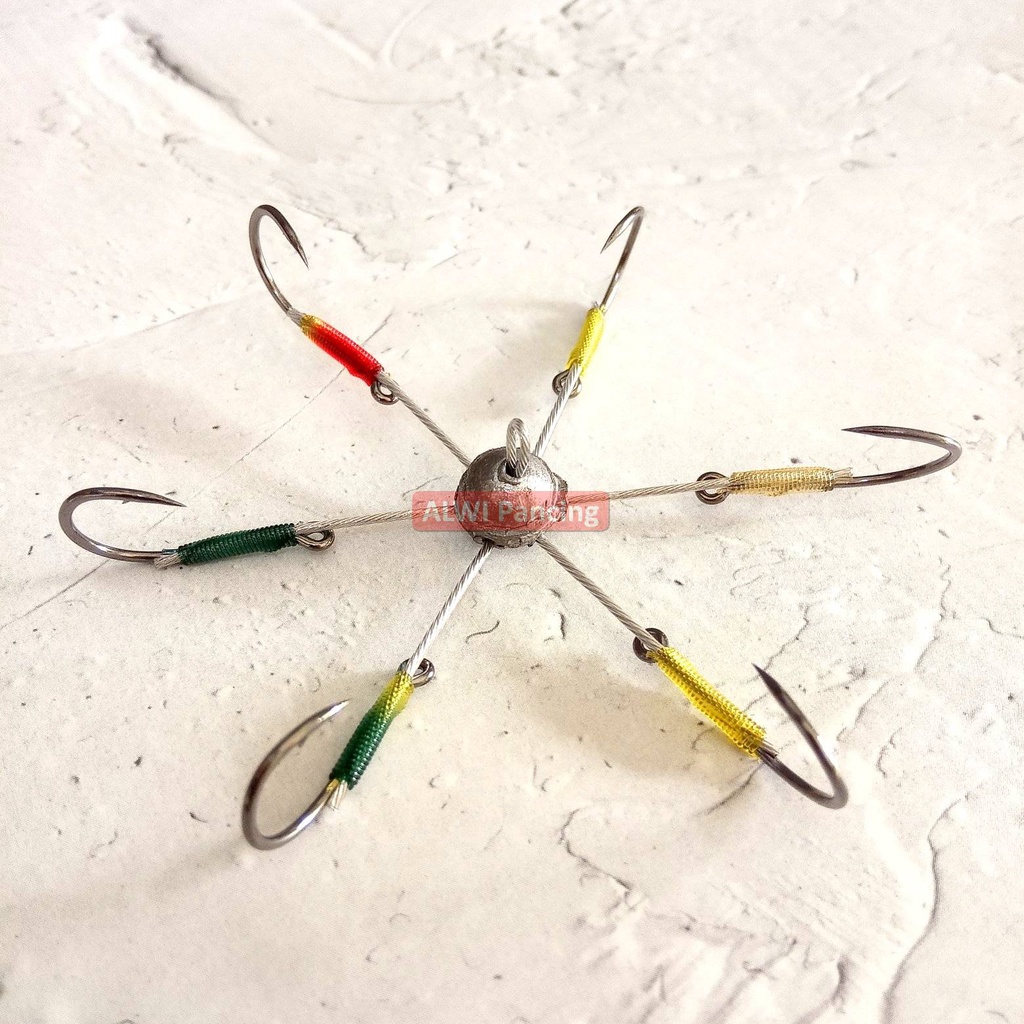 Jual PANCING / KAIL GARONG JUMBO 8.5CM / 6 MATA KAIL | Shopee Indonesia