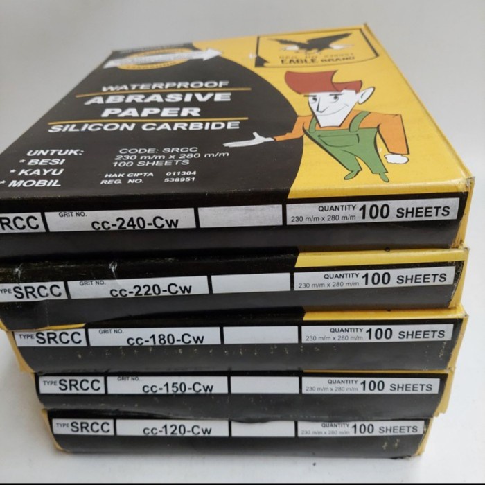 Jual amplas eagle #220 - amplas Duco 1pak 100pcs - amplas kertas eagle ...