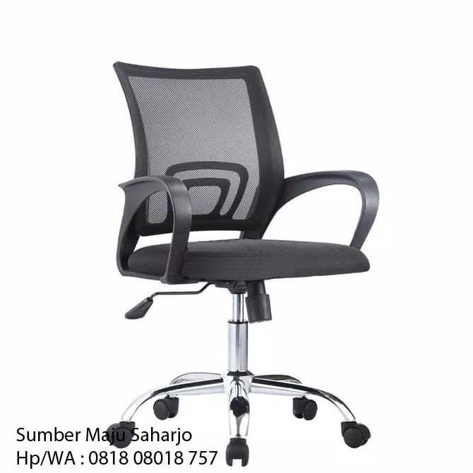 Jual ada Kursi Jaring Model Uno Paris KAKI BESI Kantor Kerja Staff ...