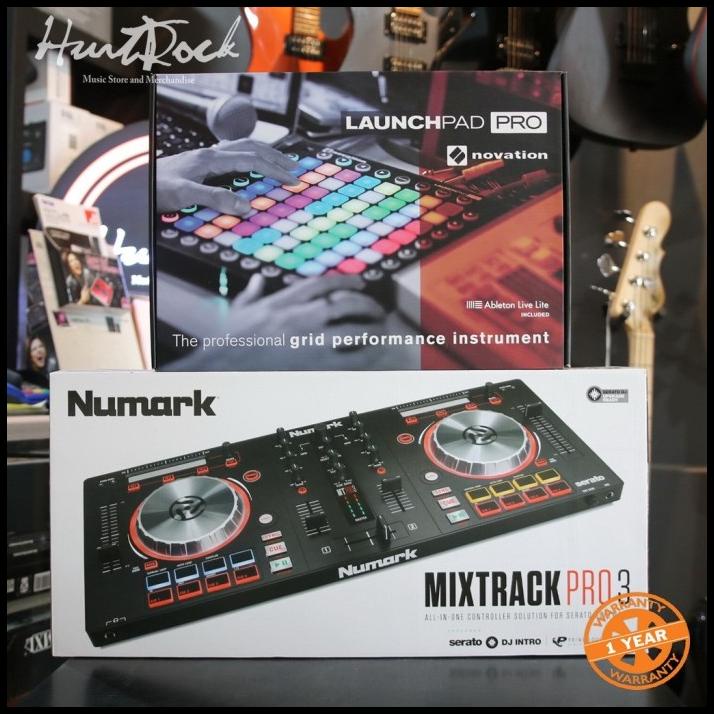 Jual Paket Live Edm Numark Mixtrack Pro 3 & Novation Launchpad Pro ...