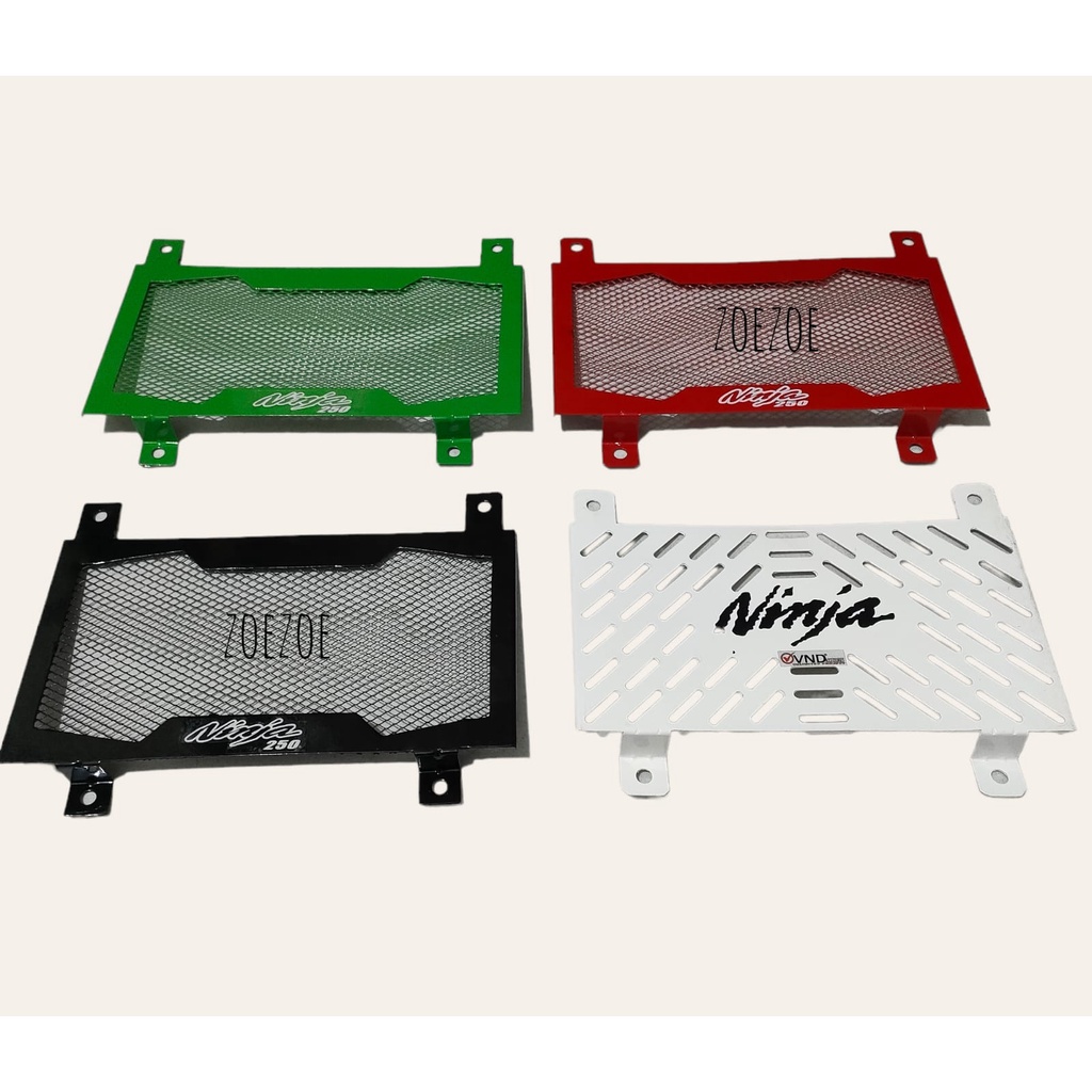 Jual COVER RADIATOR NINJA 250 FI OLD 2013-2017 TUTUP RADIATOR NINJA 250 ...