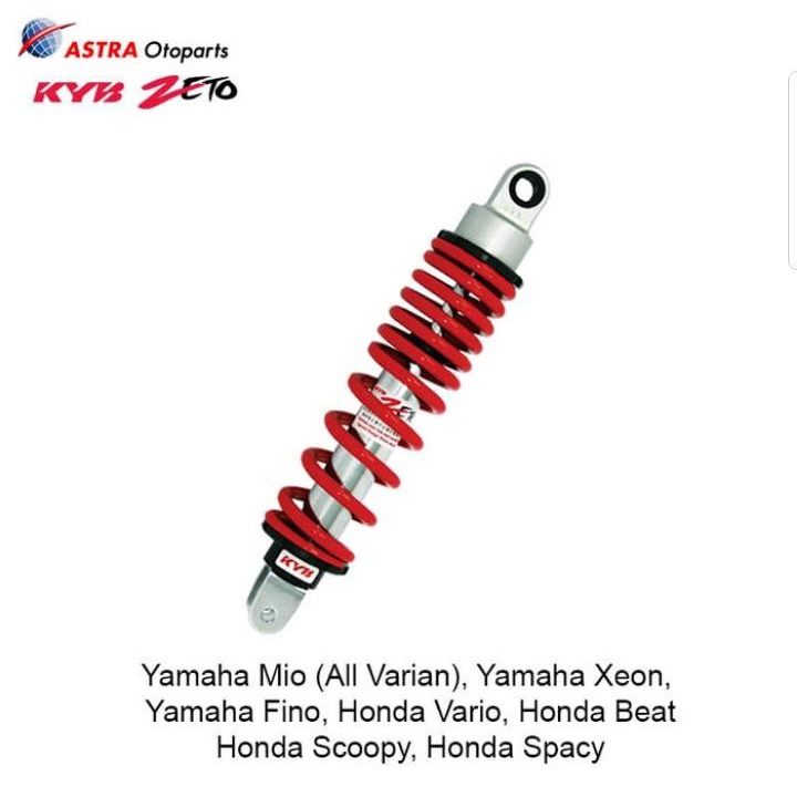 Jual SHOCK BREAKER KAYABA ZETO (S Series) Mio, Xeon, Fino, Vario, Beat, Scoopy, Spacy Belakang ...