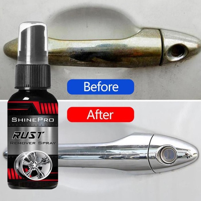 Jual Pembersih Penghilang Anti Karat ShinePro Spray Mobil 30ml Rust ...