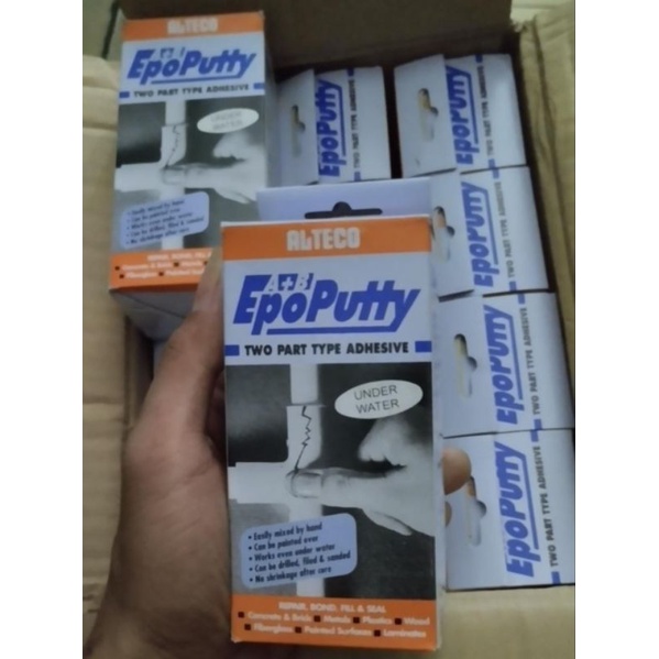 Jual Lem Epo putty Resin Porting Dempul anti bocor anti air anti panas ...