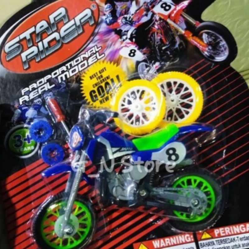Jual Mainan Anak Laki Laki Motor Cross / Mainan Motor Motoran Anak ...
