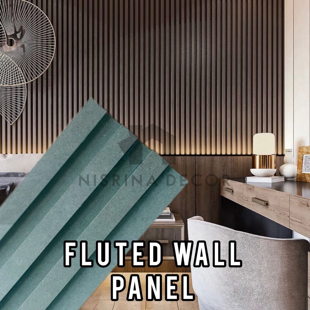 Jual DIY FLUTED WALL - WALL PANEL - LIST DINDING - DEKORASI - WALL ...